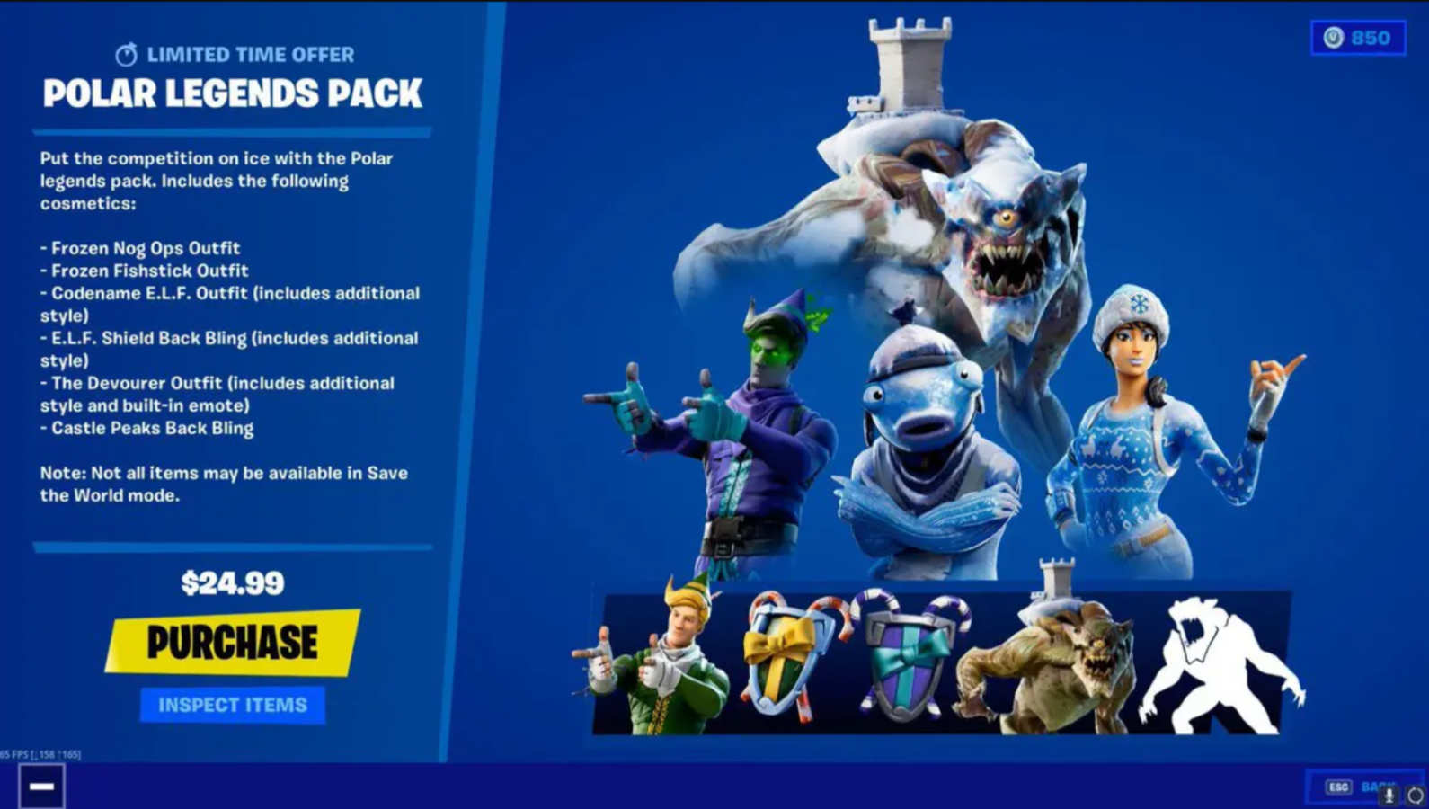 Fortnite bundle leak includes incredible Polar Peak monster skin ...