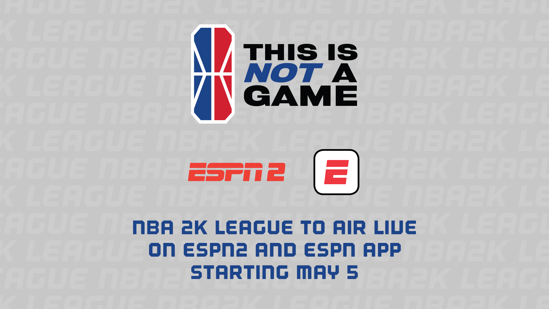 ESPN2 to Air First US Linear Telecast of NBA 2K League Live Tonight ...