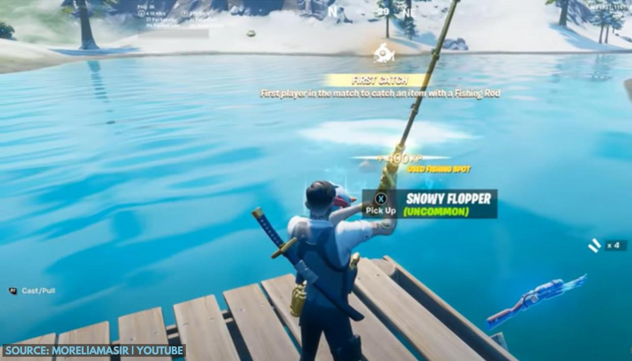 What is a Snowy Flopper in Fortnite? How and where to catch the fish ...
