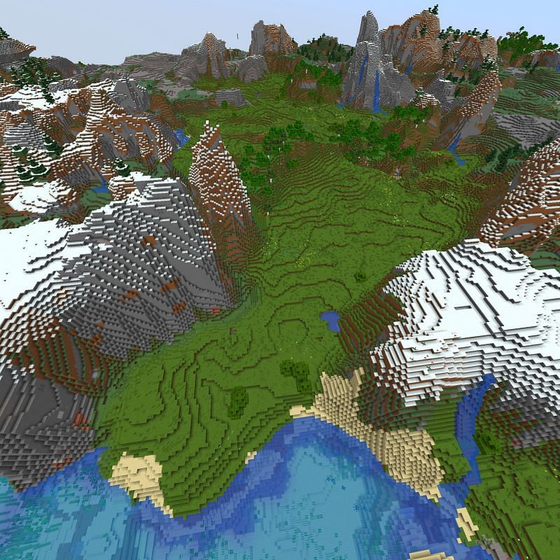 5 best Minecraft seeds for farming in 2021 - Sportskeeda - moKoKil