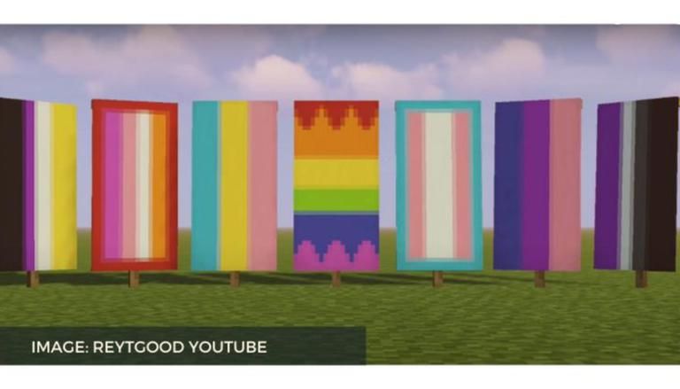 How to make Pride Flags in Minecraft? Here's a guide to create Minecraft Pride Flags - Republic ...
