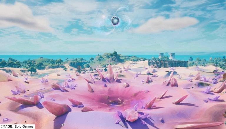 Visiting zero point in Fortnite: Where to find the zero point on the ...