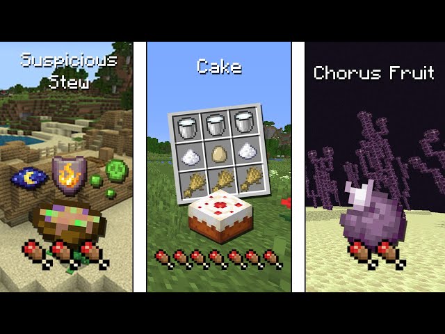 Top 5 rarest food items in Minecraft - Sportskeeda - moKoKil