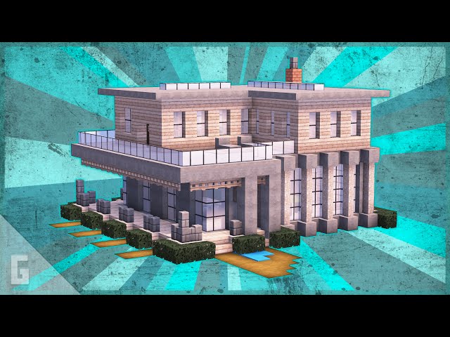 How to build a stone modern house in Minecraft (2022) - Sportskeeda ...