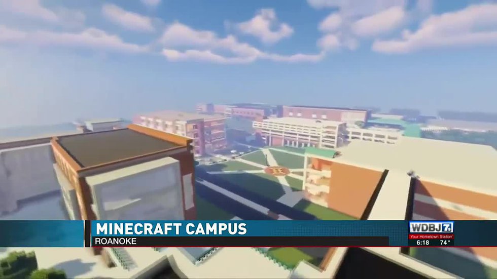 Virginia Western students create campus replica in Minecraft - WDBJ ...