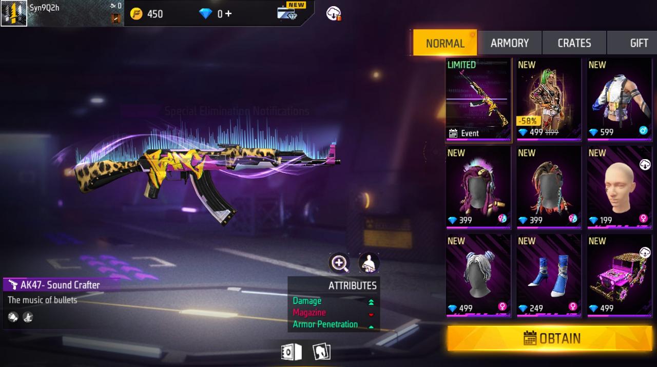 Free Fire x Anitta: Check new Anitta (A-Patroa) collections ...